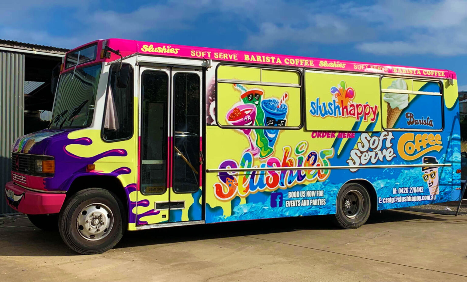 Slush Happy - Slushy Hire for All Occasions | South Australia